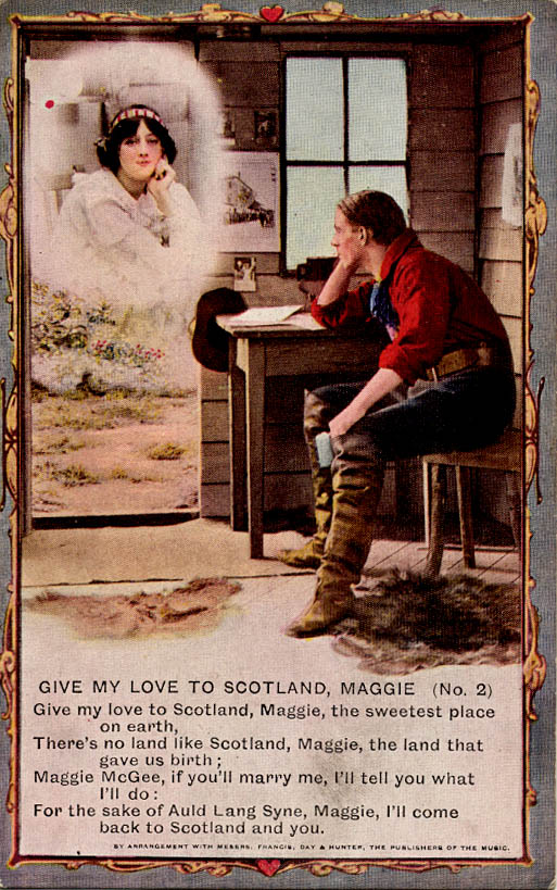 Give My Love To Scotland, Maggie
